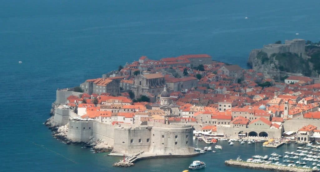 The walls of Dubrovnik/Ragusa, Dalmatia, Croatia - Peter Sommer Travels