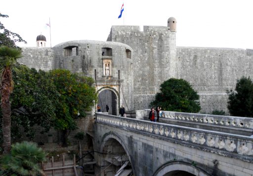 The walls of Dubrovnik/Ragusa, Dalmatia, Croatia - Peter Sommer Travels