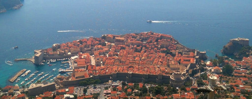 The walls of Dubrovnik/Ragusa, Dalmatia, Croatia - Peter Sommer Travels